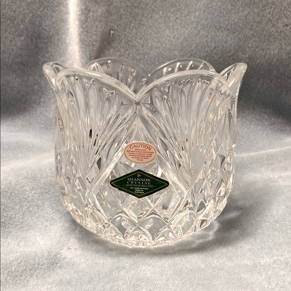 Shannon Crystal | Accents | Shannon Crystal Cut Tulip Vase | Poshmark